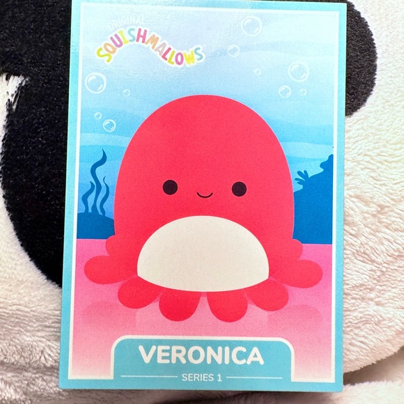 Squishmallows | Toys | Veronica The Octopus Squishmallow Trading Card | Poshmark